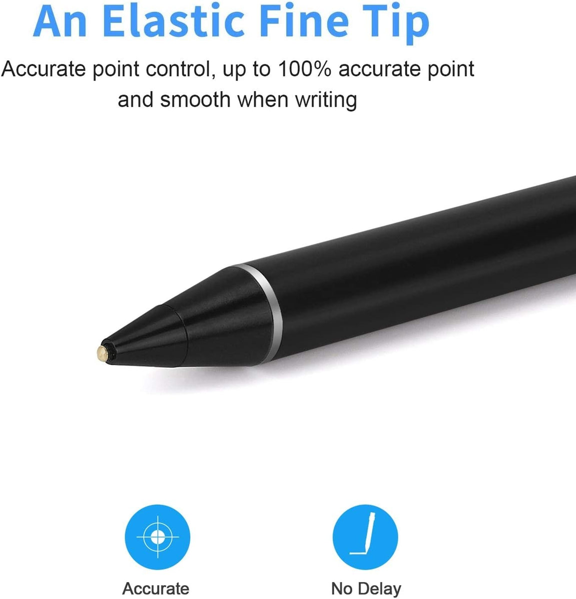 Active Stylus Pen Digital Capacitive Touch Rechargeable Palm Rejection ...